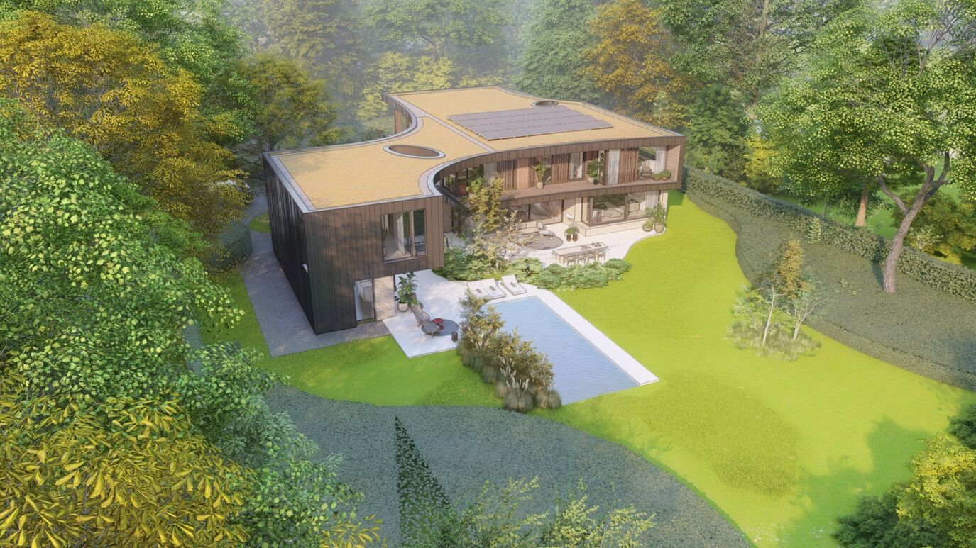MAKR | In ontwikkeling: houten villa Bergen